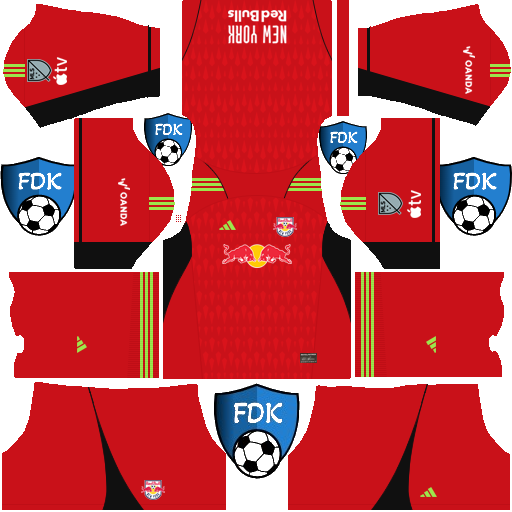 New York Red Bulls DLS Kits 2023 - Dream League Soccer Kits 2023