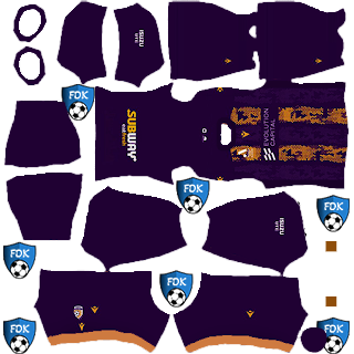 Perth Glory FC DLS Kits 2023 - Dream League Soccer Kits 2023