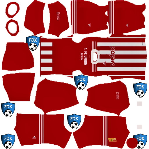 Union Berlin DLS Kits 2023 - Dream League Soccer Kits 2023