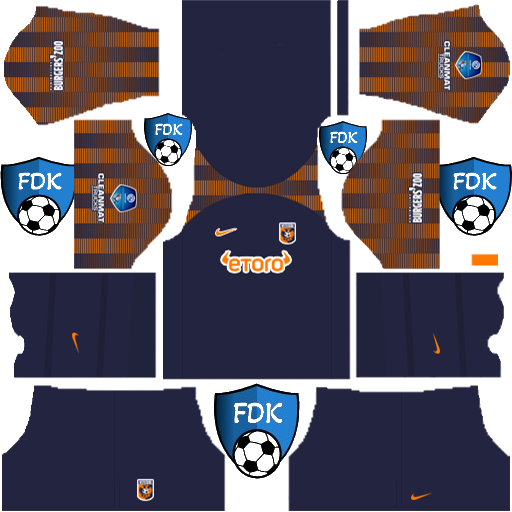 SBV Vitesse DLS Kits 2023 - Dream League Soccer Kits 2023