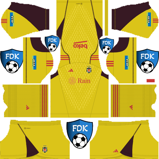 Besiktas JK DLS Kits 2024 - Dream League Soccer Kits 2024