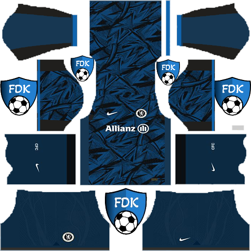 Chelsea DLS Kits 2024 - Dream League Soccer Kits 2024