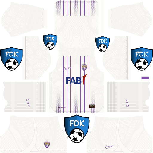 Al Ain FC DLS Kits 2024 - Dream League Soccer Kits 2024