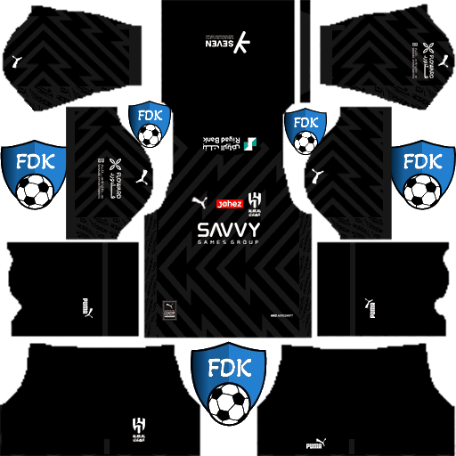 Al Hilal FC DLS Kits 2024 - Dream League Soccer Kits 2024