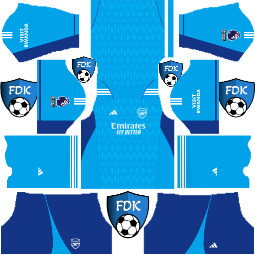 Arsenal DLS Kits 2024 - Dream League Soccer Kits 2024
