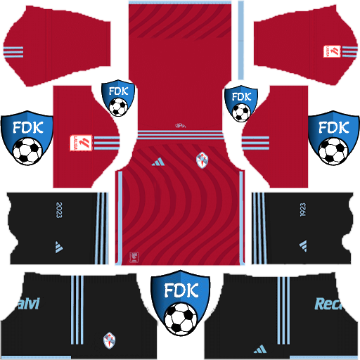 Celta Vigo DLS Kits 2024 - Dream League Soccer Kits 2024