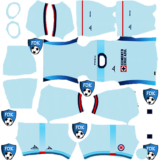 Cruz Azul DLS Kits 2024 - Dream League Soccer Kits 2024