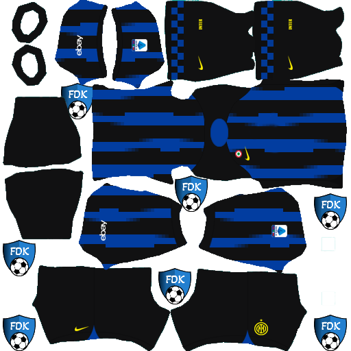Inter Milan DLS Kits 2024 - Dream League Soccer Kits 2024