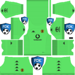 Kaizer Chiefs FC DLS Kits 2024 - Dream League Soccer Kits 2024