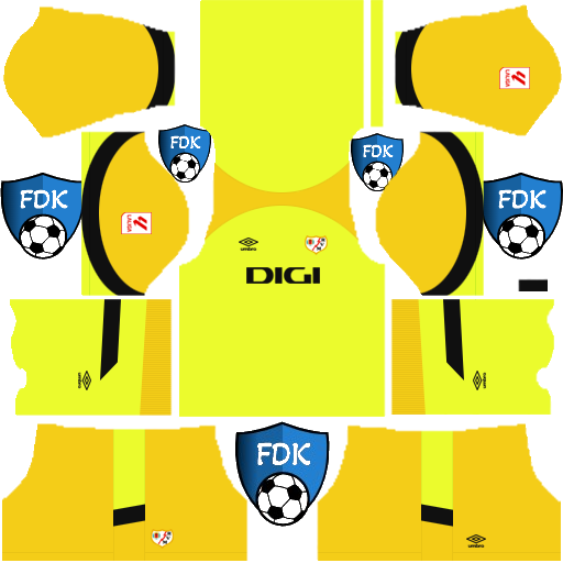 Rayo Vallecano DLS Kits 2024 - Dream League Soccer Kits 2024