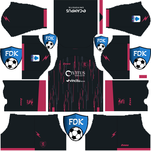 US Salernitana DLS Kits 2024 - Dream League Soccer Kits 2024
