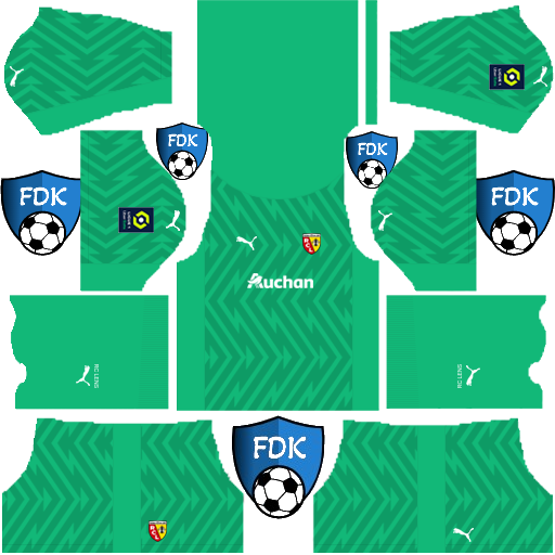 RC Lens DLS Kits 2024 - Dream League Soccer Kits 2024