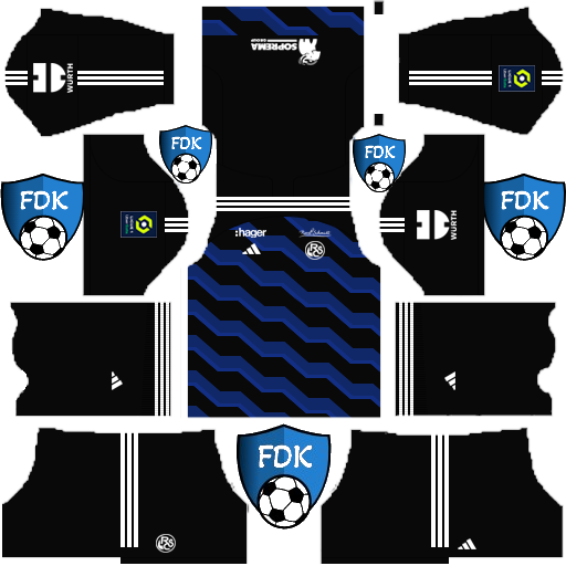RC Strasbourg Alsace DLS Kits 2024 - Dream League Soccer Kits 2024