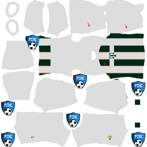 Ferencvarosi TC DLS Kits 2024 - Dream League Soccer Kits 2024