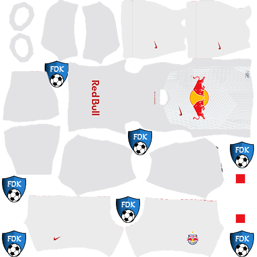 FC Red Bull Salzburg DLS Kits 2024 - Dream League Soccer Kits 2024