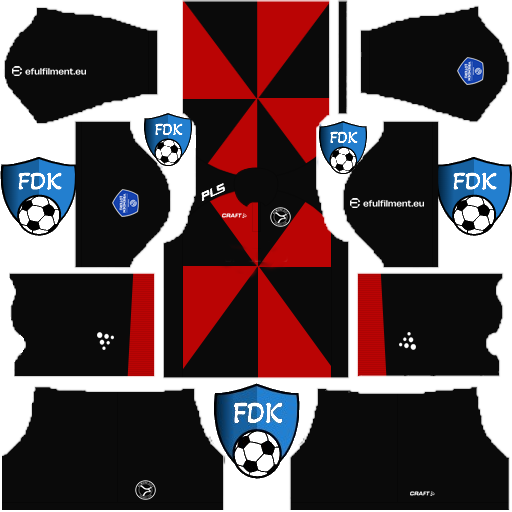 Almere City FC DLS Kits 2024 - Dream League Soccer Kits 2024