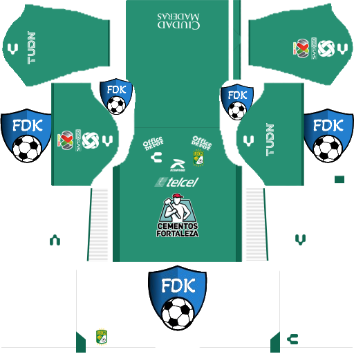 Club León DLS Kits 2024 - Dream League Soccer Kits 2024