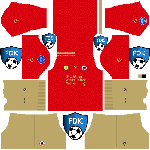 Excelsior Rotterdam DLS Kits 2024 - Dream League Soccer Kits 2024