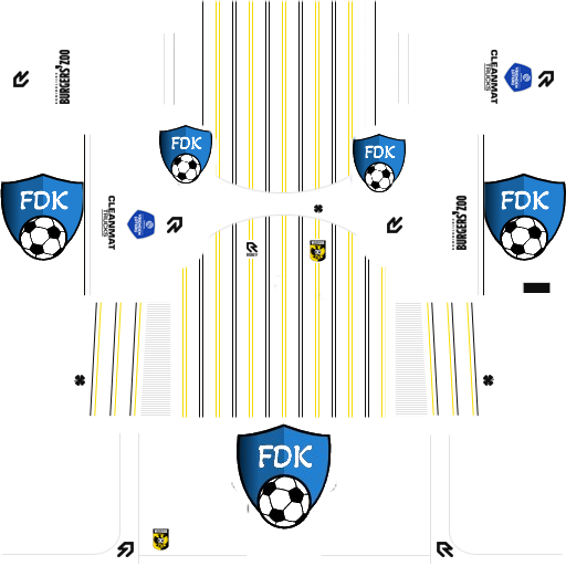SBV Vitesse DLS Kits 2024 - Dream League Soccer Kits 2024