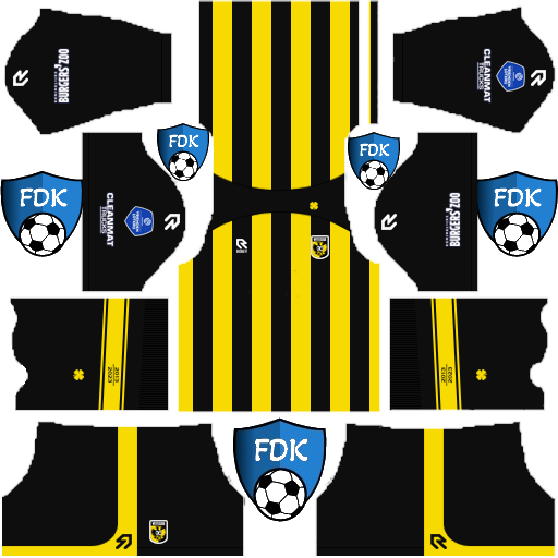 SBV Vitesse DLS Kits 2024 - Dream League Soccer Kits 2024