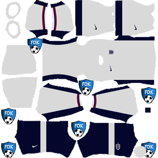 England DLS Kits 2024 - Dream League Soccer Kits 2024
