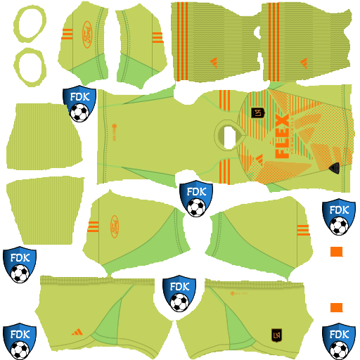 Los Angeles FC DLS Kits 2024 - Dream League Soccer Kits 2024