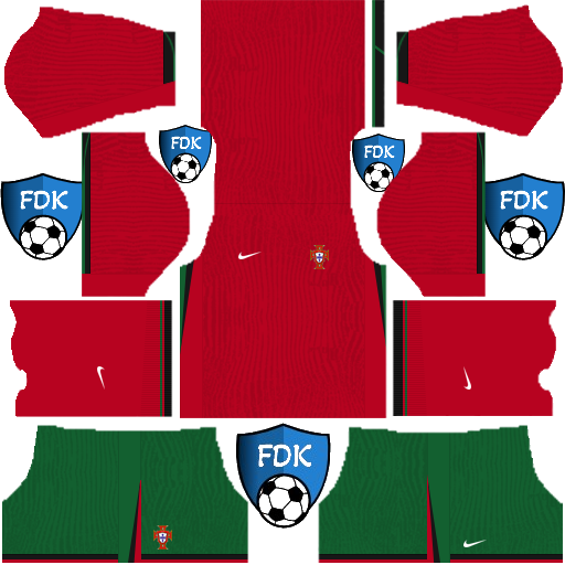 Portugal DLS Kits 2024 - Dream League Soccer Kits 2024