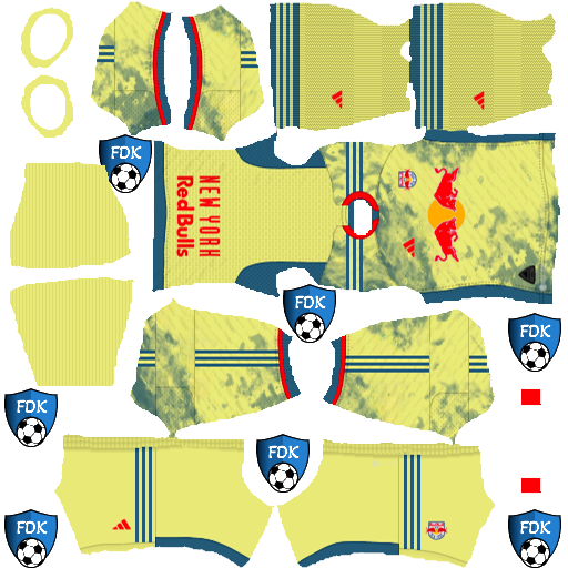 New York Red Bulls DLS Kits 2024 - Dream League Soccer Kits 2024