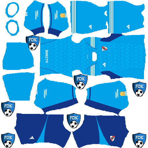 River Plate DLS Kits 2024 - Dream League Soccer Kits 2024