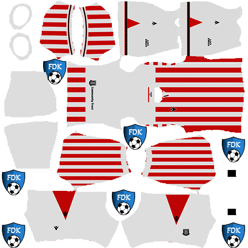 Stoke City FC DLS Kits 2024 - Dream League Soccer Kits 2024