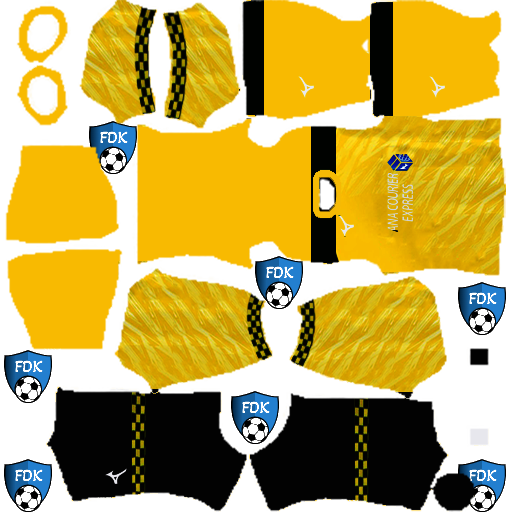 Tampines Rovers FC DLS Kits 2024 - Dream League Soccer Kits 2024