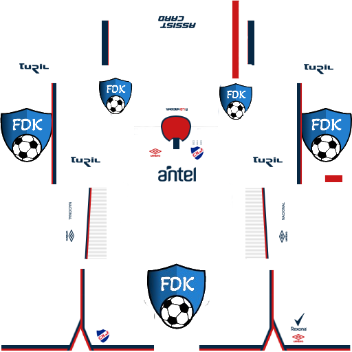 Club Nacional de Football DLS Kits 2024 - Dream League Soccer Kits 2024