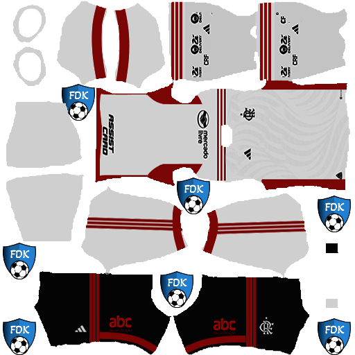 Flamengo DLS Kits 2024 - Dream League Soccer Kits 2024