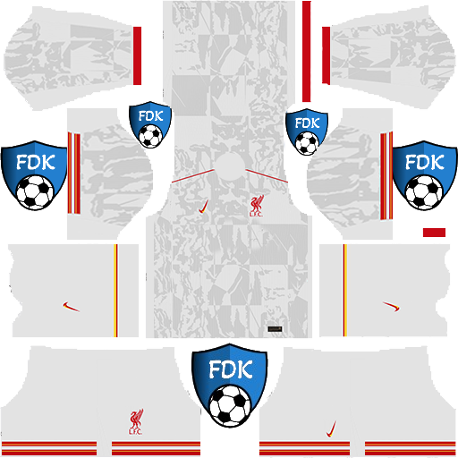 Liverpool DLS Kits 2025 - Dream League Soccer Kits 2025