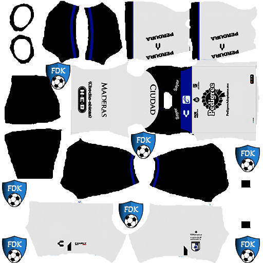 Querétaro FC DLS Kits 2024 - Dream League Soccer Kits 2024