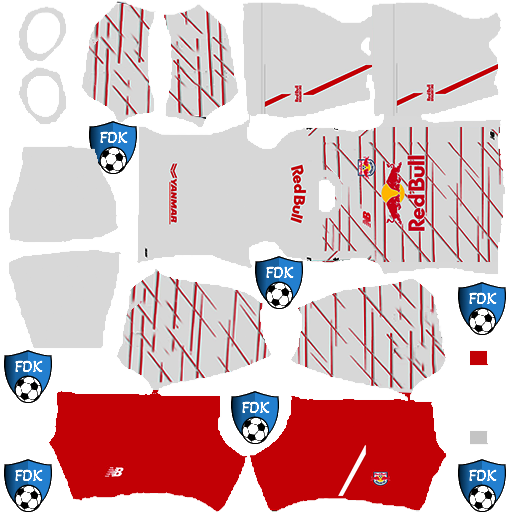 Red Bull Bragantino DLS Kits 2024 - Dream League Soccer Kits 2024