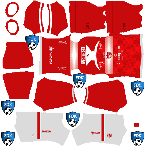 Regatas CRB DLS Kits 2024 - Dream League Soccer Kits 2024