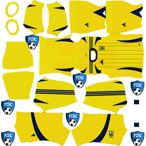 Ukraine DLS Kits 2024 - Dream League Soccer Kits 2024