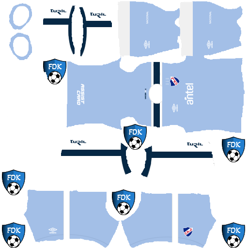 Club Nacional de Football DLS Kits 2024 - Dream League Soccer Kits 2024