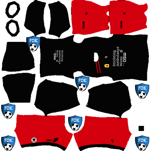 Excelsior Rotterdam DLS Kits 2024 - Dream League Soccer Kits 2024