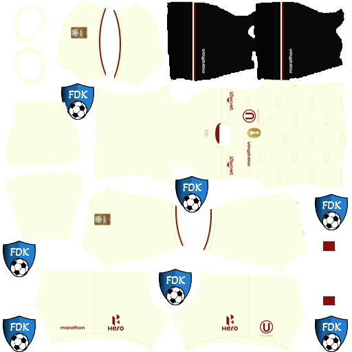 Universitario DLS Kits 2024 - Dream League Soccer Kits 2024