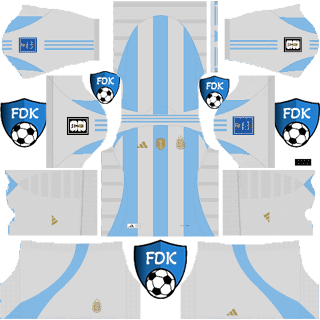 Argentina Copa America DLS Kits 2024 - Dream League Soccer Kits 2024