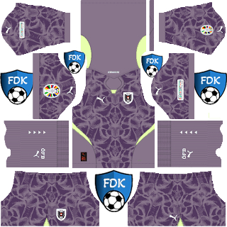 Austria Euro Cup DLS Kits 2024 - Dream League Soccer Kits 2024