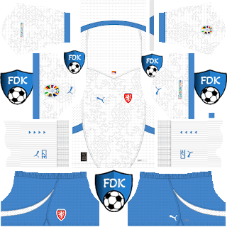 Czech Republic Euro Cup DLS Kits 2024 - Dream League Soccer Kits 2024