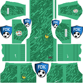 France Euro Cup DLS Kits 2024 - Dream League Soccer Kits 2024