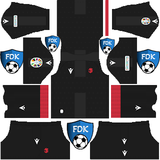 Georgia Euro Cup DLS Kits 2024 - Dream League Soccer Kits 2024