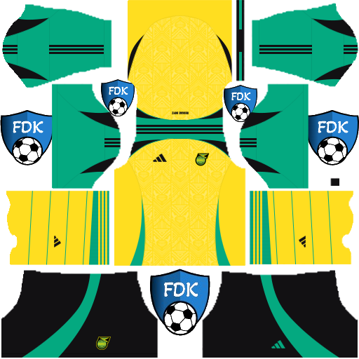 Jamaican Copa America DLS Kits 2024 - Dream League Soccer Kits 2024