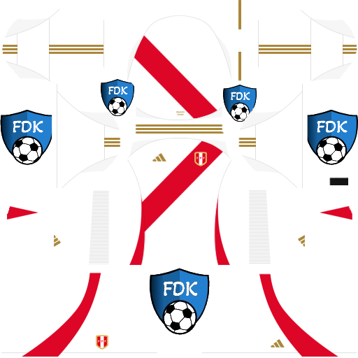 Peru Copa America DLS Kits 2024 - Dream League Soccer Kits 2024