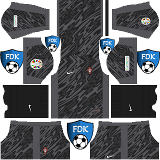 Portugal Euro Cup DLS Kits 2024 - Dream League Soccer Kits 2024
