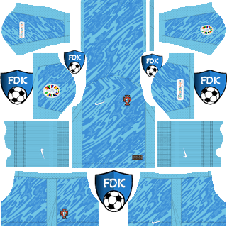 Portugal Euro Cup DLS Kits 2024 - Dream League Soccer Kits 2024